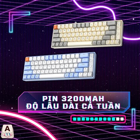 Bàn phím cơ không dây HOTSWAP Langtu GK65 CUSTOM SWITCH Bàn phím