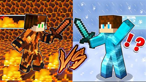 GORĄCY Sebek vs ZIMNY SmileSlow w Minecraft SUPER TAJNE BAZY YouTube