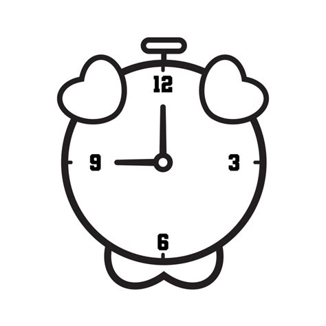 Love Table Alarm Clock Icon Transparent Png Free Icon 19873852 PNG