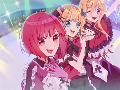 Arima Kana Hoshino Ruby And Memcho Oshi No Ko Drawn By Yamabukiyuki