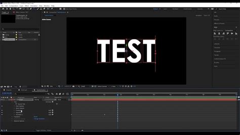 After Effects Tutorial Text Animators Creating Preset Animations