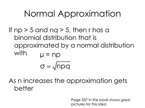 ppt 6 4 normal approximation to the binomial distribution powerpoint presentation id 5350959