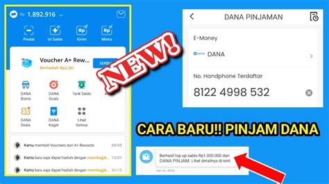 Sukses Cair Cara Pinjam Saldo DANA Terbaru Langsung Cair Pinjam Uang