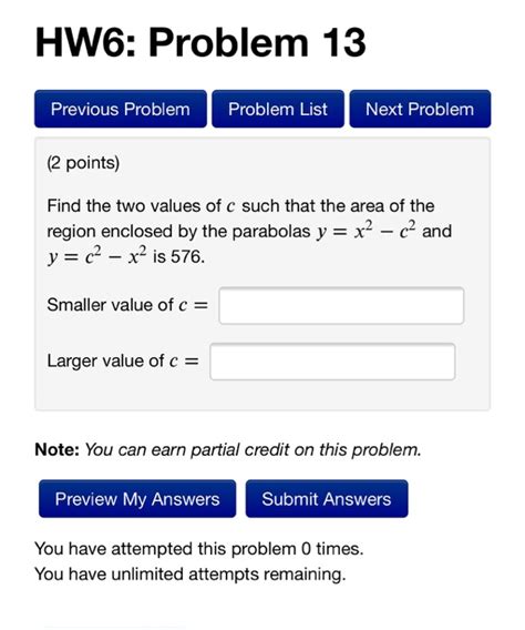 solved hw6 problem 13 previous problem problem list next