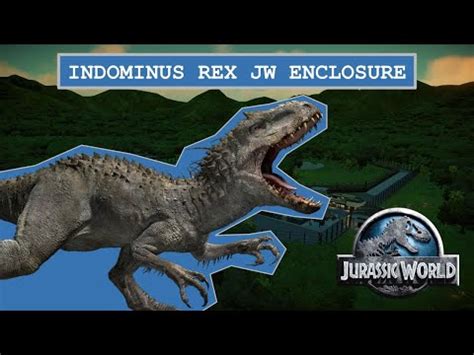Building A BETTER Indominus Rex Enclosure Speed Build Jurassic World