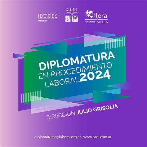 DIPLOMATURAS 2024 VIRTUALES PRESENCIALES Y MIXTAS Derecho Individual