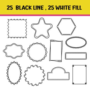 Text Box Border Clip Art