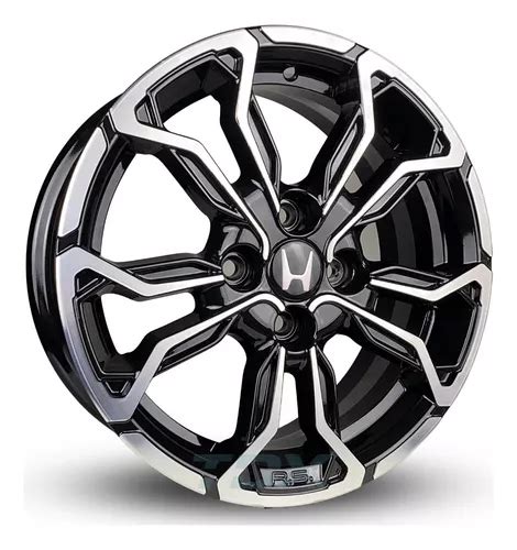 Rodas Honda Fit City Aro X Jogo Bicos Gr Tis
