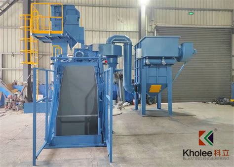 Klbs B A Tumble Belt Shot Blasting Machine For Sand Castings