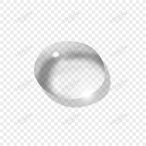 Transparent Water Drop Realistic Transparent Water Drop Water Drop