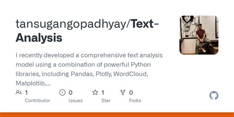 Github Tansugangopadhyaytext Analysis I Recently Developed A Comprehensive Text Analysis