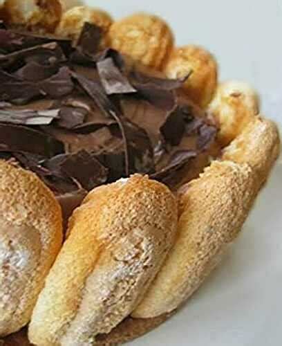 Charlotte à la fève tonka et chocolat de ᙏᥱ⳽ ᖇᥱᥴᥱttᥱ⳽ ᘜoᥙɾຕᥲᥒᑯᥱ⳽ et ses