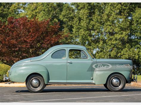 1941 Ford DeLuxe Five Window Business Coupe Hershey 2019 RM Auctions