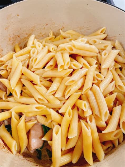 Quick Easy And Delicious Creamy Chicken Penne Recipe Delishably