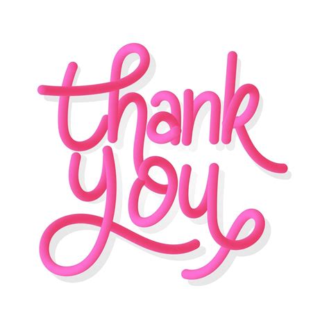Bedankt Gradi Nt Handlettering D Handlettering Bedankt Vector