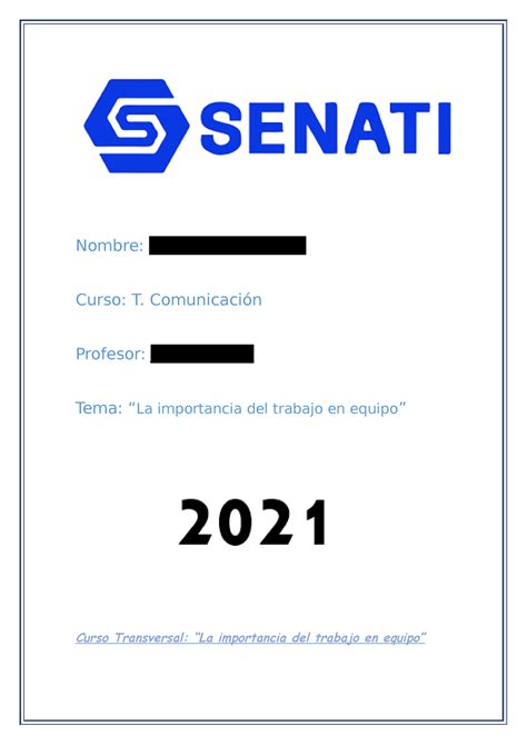 Trabajo Final Tecnicas De La Comunicacion Senati Ingenier A Econ Mica