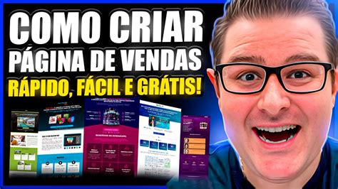Como Criar P Gina De Vendas R Pido F Cil E De Gra A Tutorial Passo A