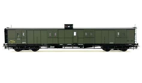 Fourgon à bogies avec vigie ex PLM SNCF ép III REE MODELES REE VB347