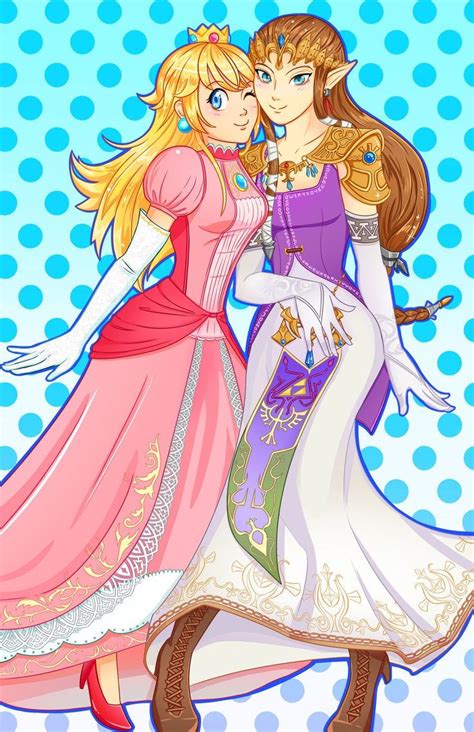 Princess Peach And Zelda Couple Google Search Super Smash Bros