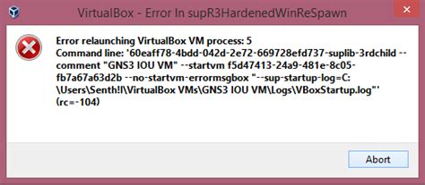 [solved] error relaunching virtualbox vm process 5 virtualbox won t start ~ let s explain