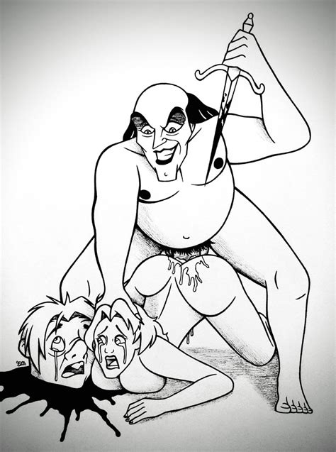 Rule 34 Beheading Breasts Crying Disney Disney Villains Fat Man