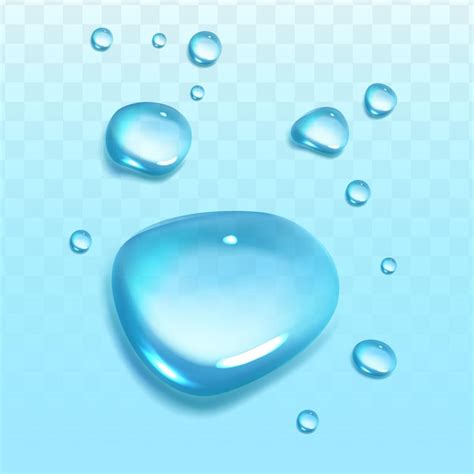 Premium Vector Transparent Water Bubbles Transparent Isolated