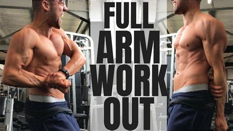 Full Bicep Tricep Workout For Massive Arms YouTube