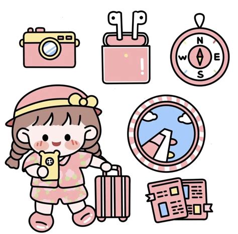 Pin By Shu On Sticker Cute Easy Drawings Kawaii Stickers