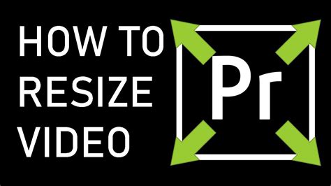 How To Resize Video Clip And Images In Premiere Pro Youtube