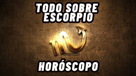 Caracter Sticas De Escorpi N Todo Sobre Escorpio Hor Scopo Signo