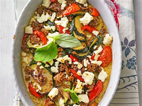 Griechischer Zucchini Auflauf Mit Feta Von Schleckigekatze Chefkoch