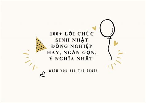 100 Lời Chúc Sinh Nhật Đồng Nghiệp Hay Ý Nghĩa