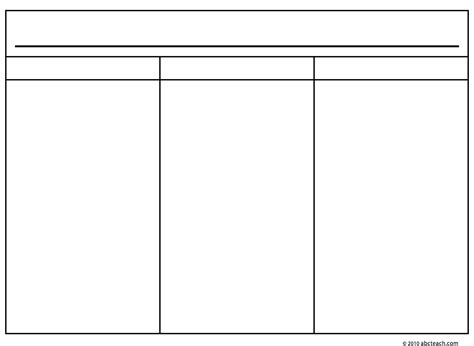 Free Printable Column Spreadsheet