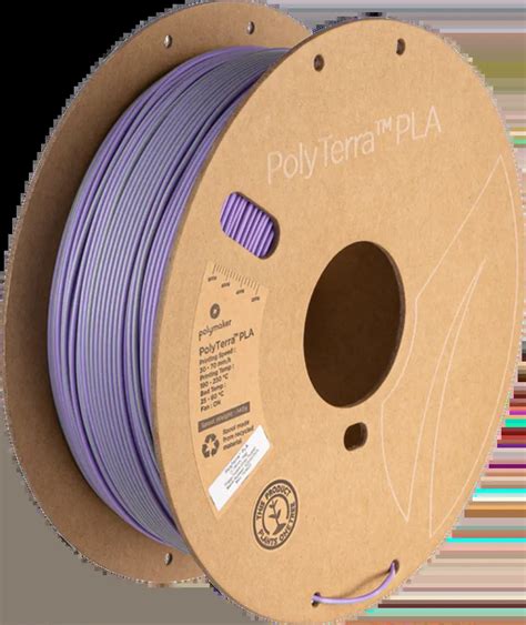 Polymaker Polyterra Pla Dual Foggy Purple Grey Purple Djake