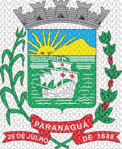 Bras O E Bandeira Do Munic Pio De Paranagu Pr Mbi Br