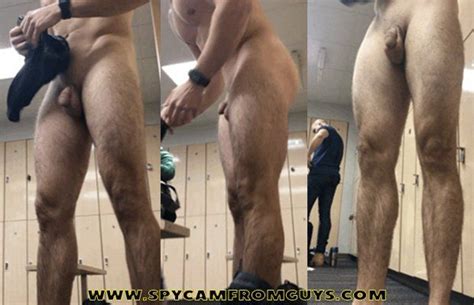 Mens Locker Room Spy Cumception