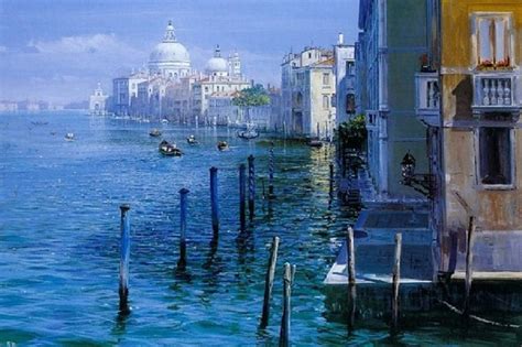 High Quality Venice Oil Painting On Canvas Hand Painted Art For Home