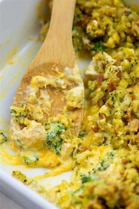 The BEST Cheesy Chicken Broccoli Casserole Recipe