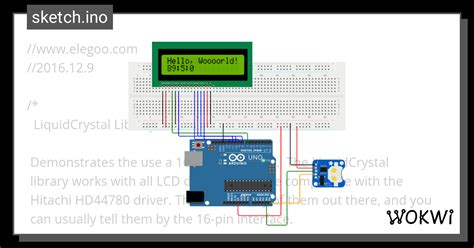 Hello World Lcd Monitor Mit Rtc Wip Wokwi Esp32 Stm32 Arduino Simulator