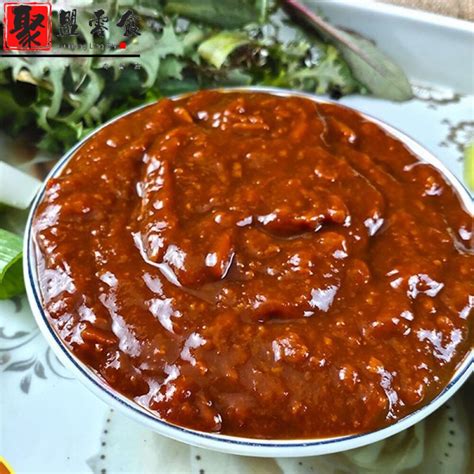 正宗东北黄豆大酱豆瓣酱黄豆酱大豆酱蘸酱炸酱面酱料下饭酱 东北黄豆大酱500g 5袋 5斤 Nice222