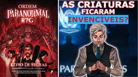 Verissimo Fala Da Do Livro De Regras De Ordem Paranormal Youtube