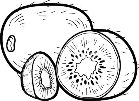 Kolorowanka dwa duże kiwi Drukuj Kolorowanki pl
