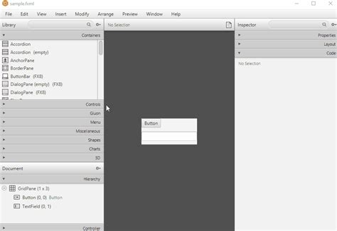 Javafx Scene Builder как пользоваться