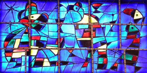 Vitrail gauche Miró Vitrail maître verrier Charles M Flickr