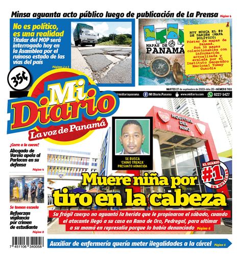 Mi Diario Panam On Twitter Buenos D As Revise Comente Y Comparta