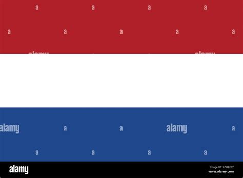 Bandera Nacional de los Países Bajos Tamaño original y colores