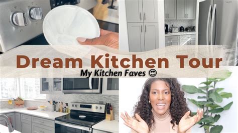 My Dream Kitchen Tour Kitchen Faves Youtube
