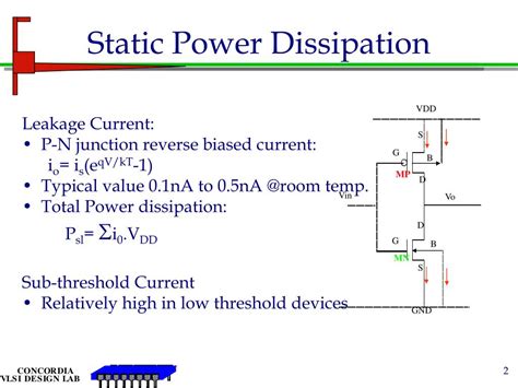 ppt power dissipation in cmos powerpoint presentation free download id 5409547