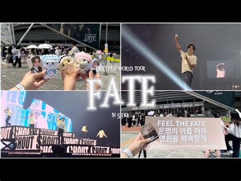 ENHYPEN ソウルコンvlogオタ活FATE初渡韓韓国旅行 YouTube