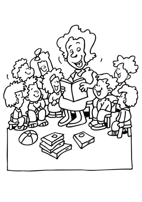 Disegno Da Colorare La Maestra Disegni Da Colorare E Stampare Gratis